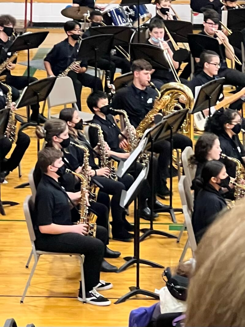 Owen’s final 7th grade band concert – JTOK Chatter